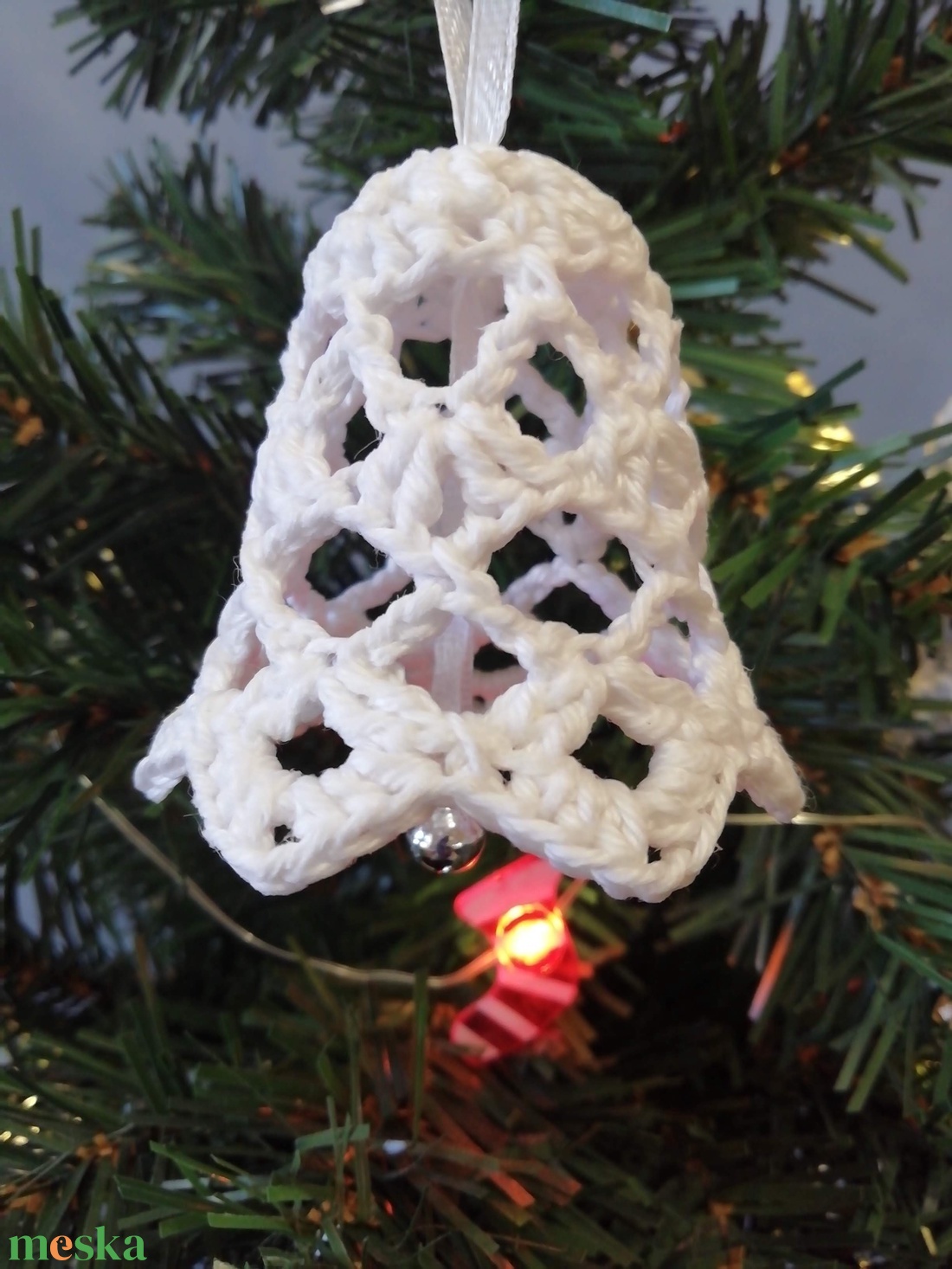 Horgolt harangok, 3 db/ csomag.- Meska.hu