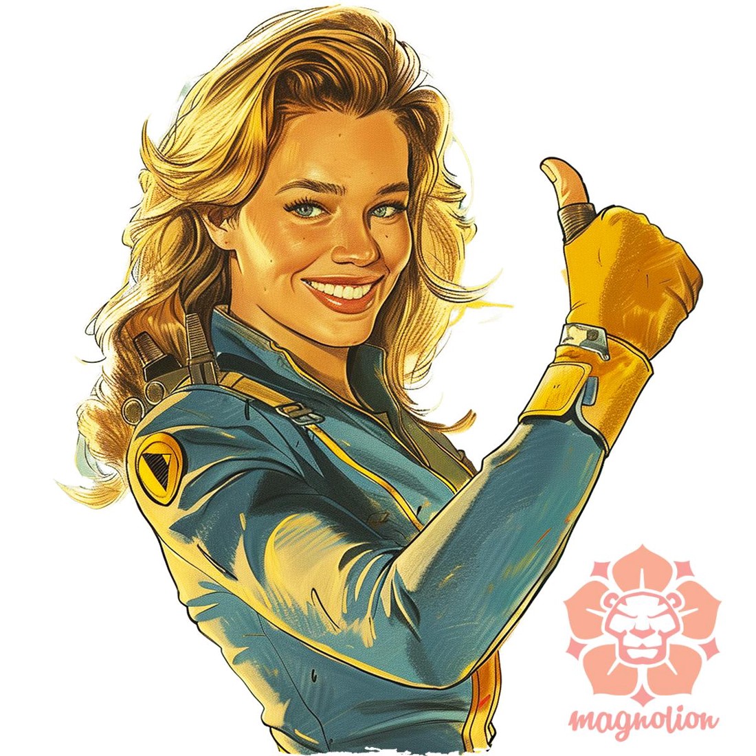 Fallout Lucy fanart v5- Meska.hu
