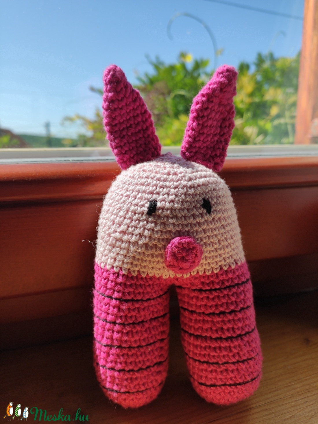 Malacka mesefigura - horgolt, kicsi, puha játék- Meska.hu