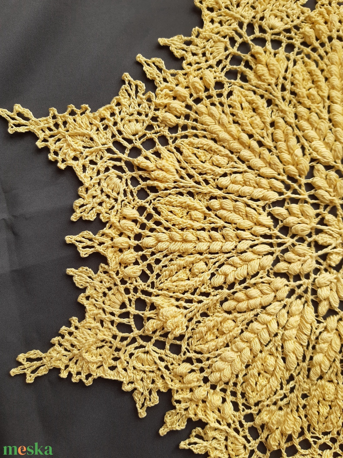 Horgolt csipke terítő - Meska.hu