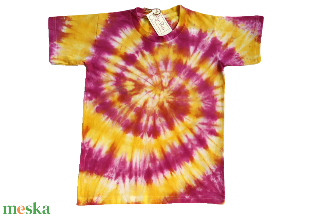 Batikolt póló - Napszél- Meska.hu