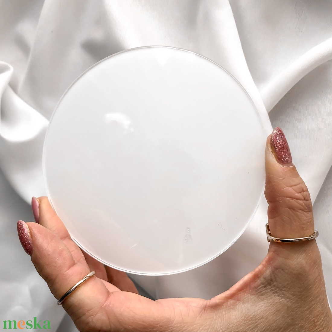 Plexi kör - kör alakú akril lap - alapanyag- Meska.hu