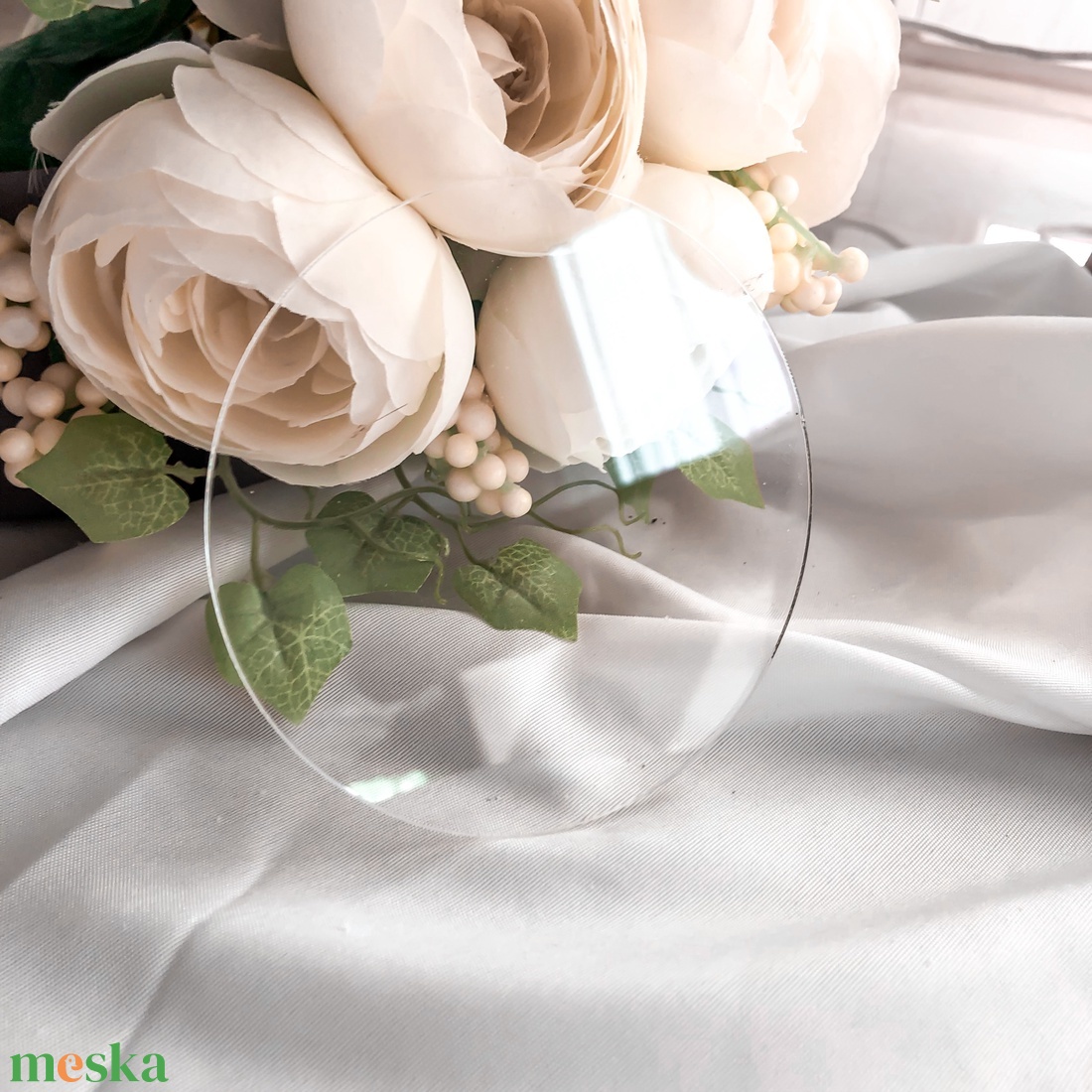 Plexi kör - kör alakú akril lap - alapanyag- Meska.hu