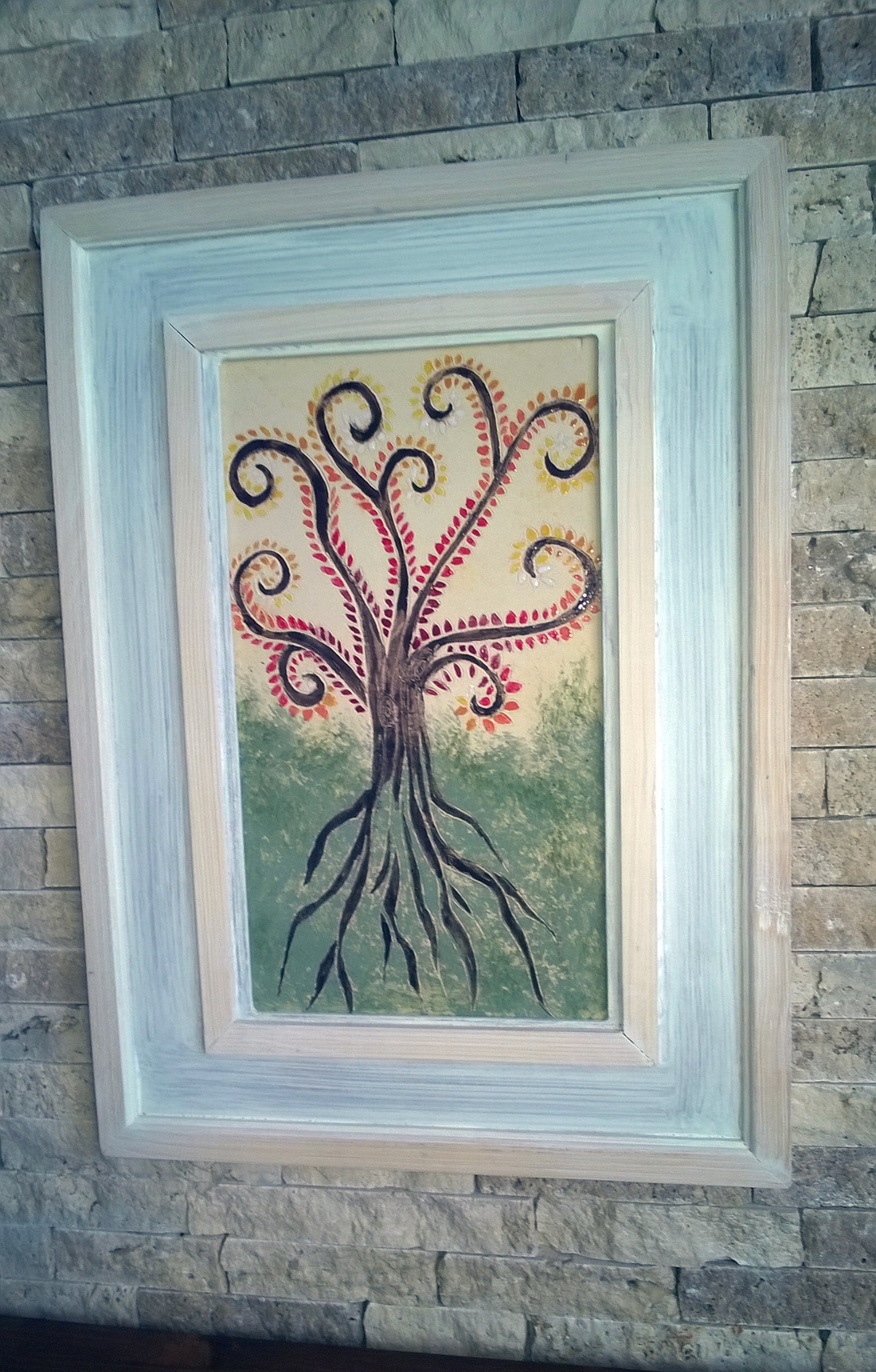 ,Életfa" Kerámia Kép - Meska.hu