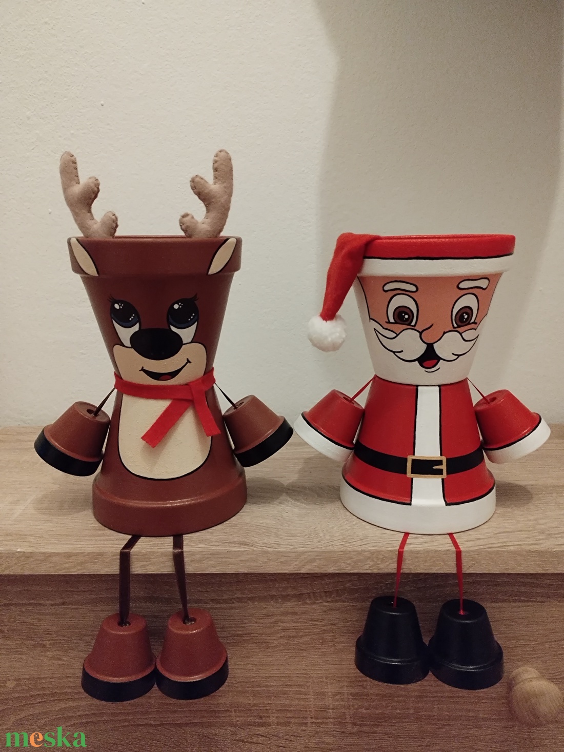 Cserépbaba, cserép figurák - Meska kézműves piactér