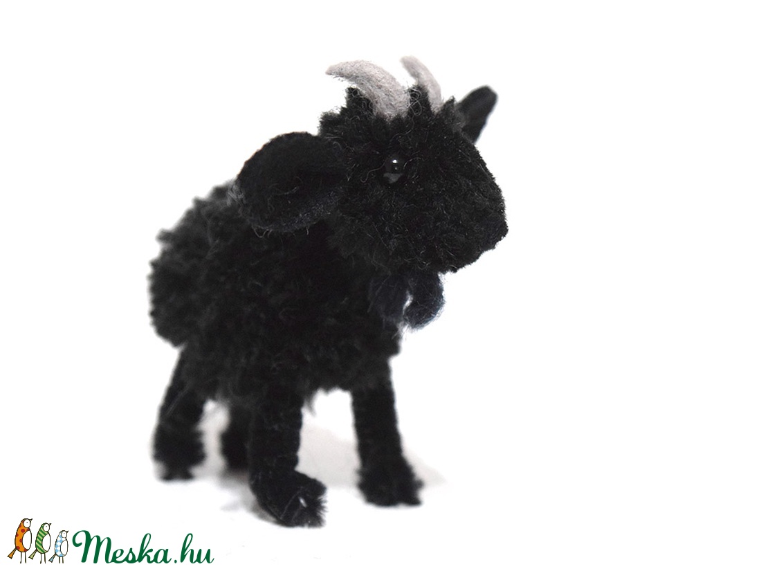 Mini kecske gida - fekete- Meska.hu