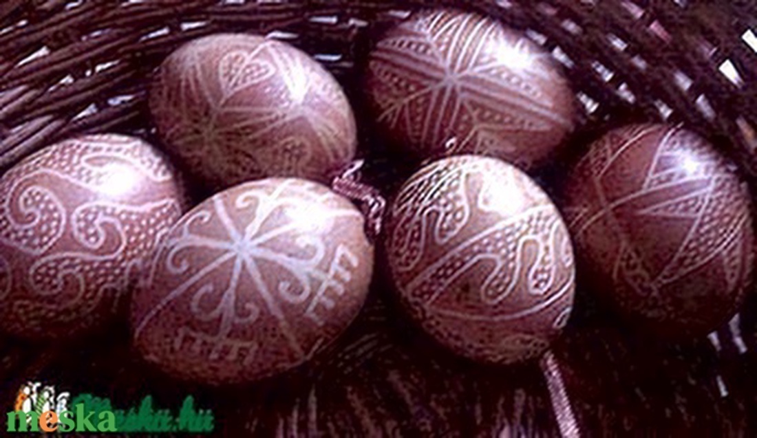 Hagyományos hímes tojás - Meska.hu