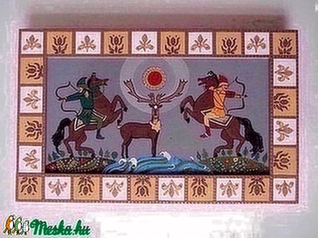 Csodaszarvas táblakép- Meska.hu