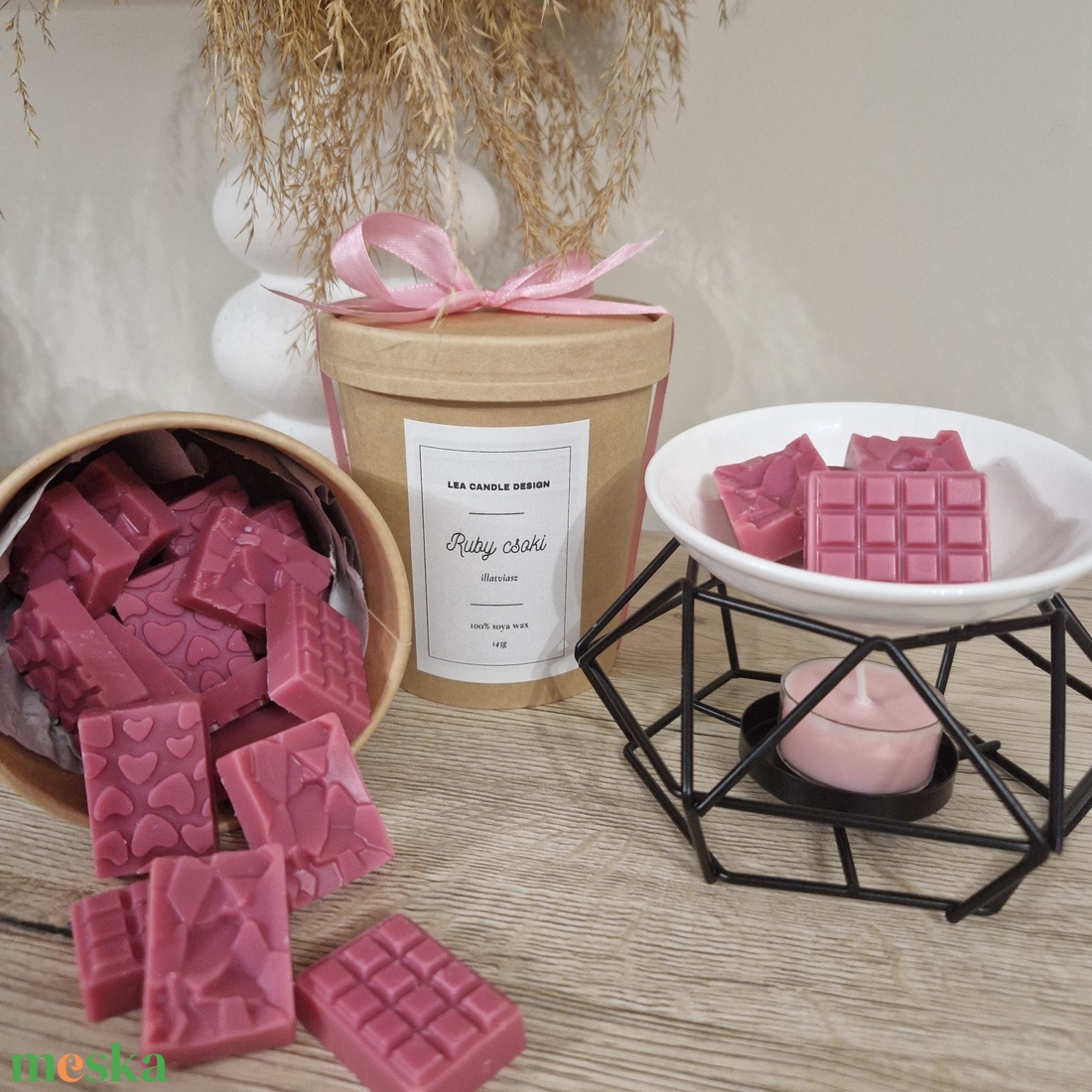 Ruby csoki illatviasz - Meska.hu