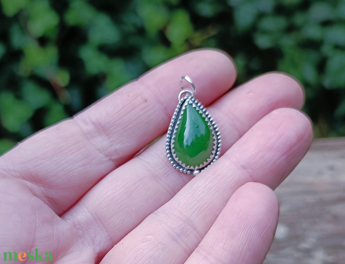 Ezüst Nefrit medál- Meska.hu