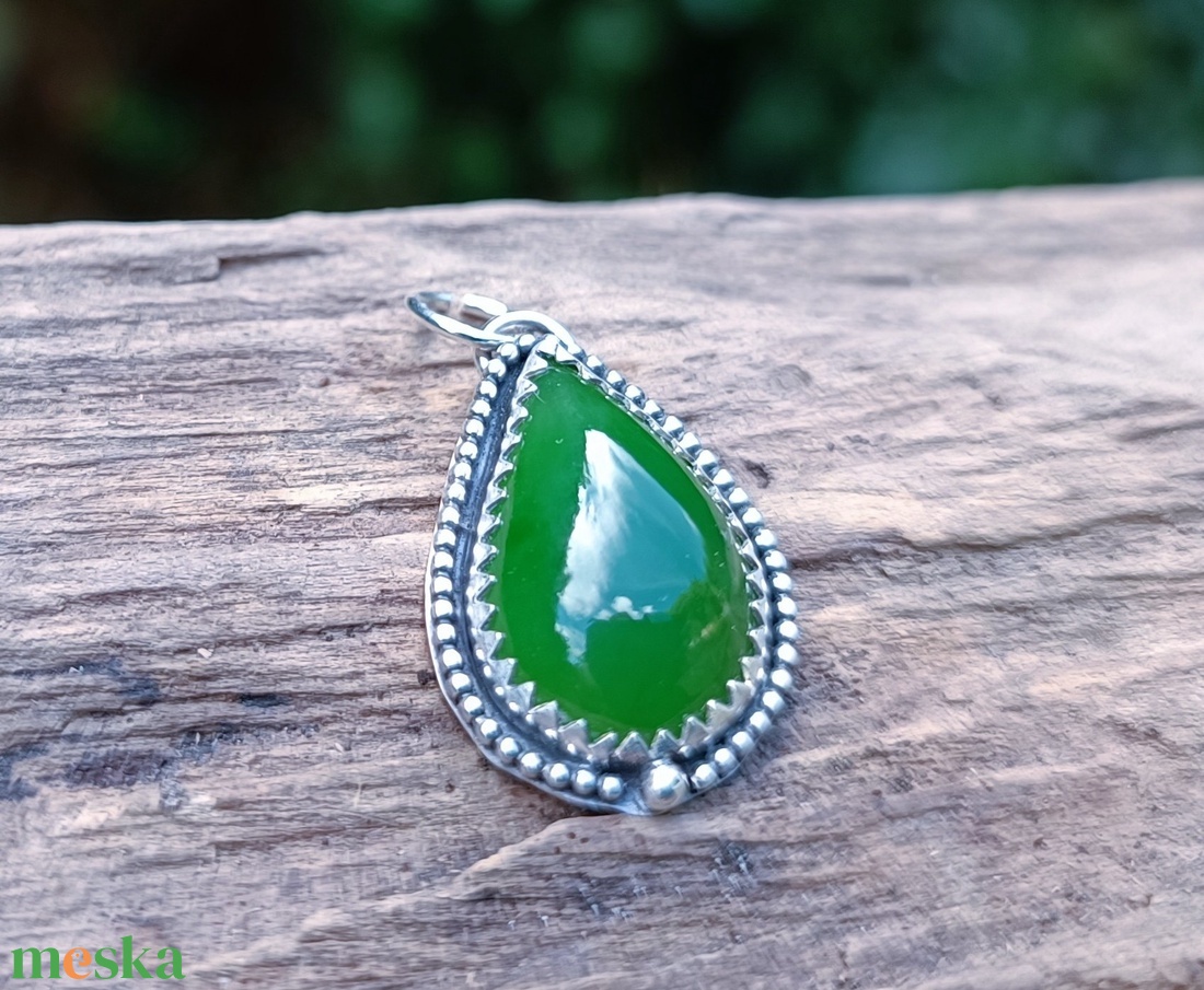 Ezüst Nefrit medál- Meska.hu