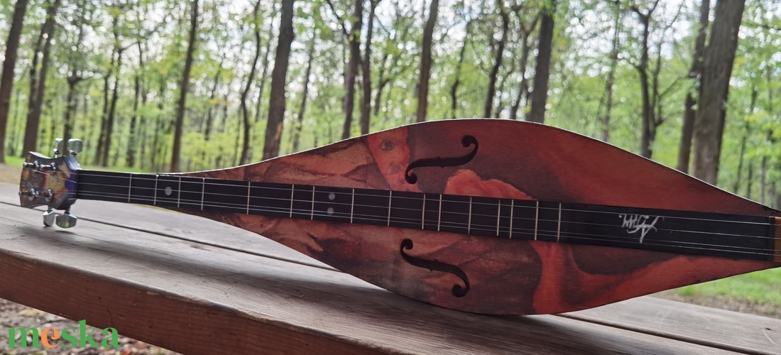 Egyedi (hegyi) citera hangszer - Meska.hu