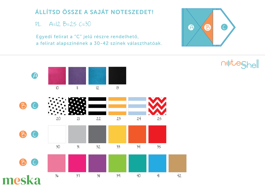 A/5 (régi XL) 200, BORÍTÉK határidőnapló/notesz cserélhető belívvel ...