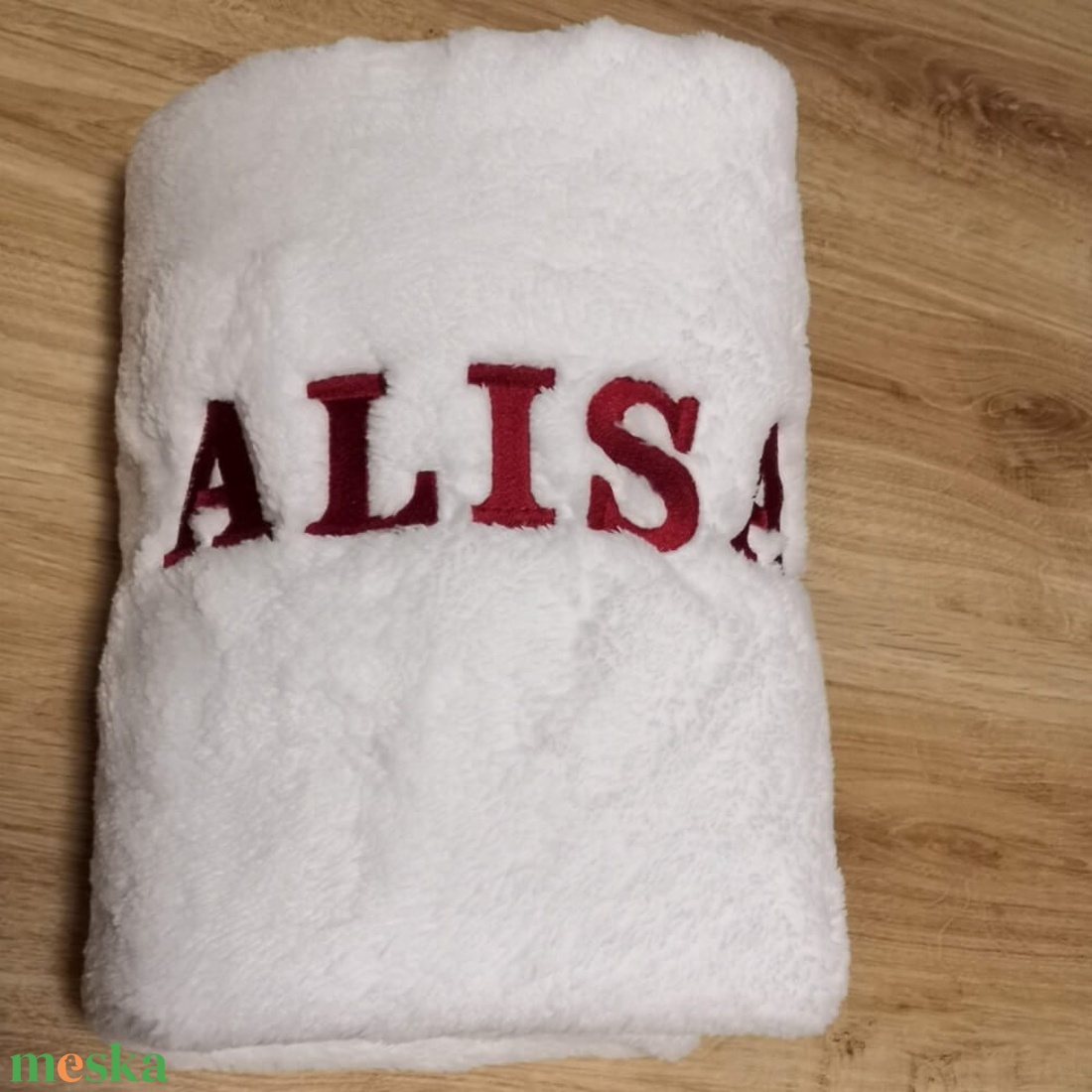 Névvel hímzett Ovis pléd/takaró - Wellsoft (Cosy Fleece)- Meska.hu