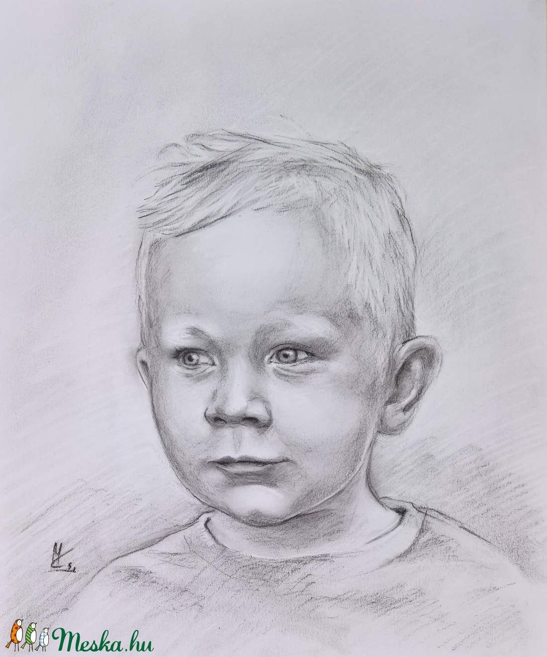 portré rajzolás / gyermek portré rajzolás / tökéletes ajándék ...