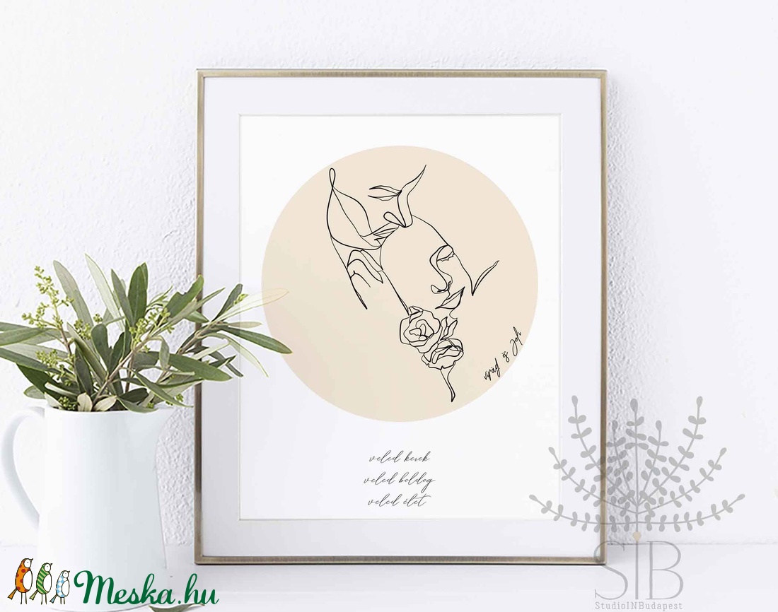 Vonalrajz, arc vonalrajz, férfi és női arc vonalrajzok, minimalista ...