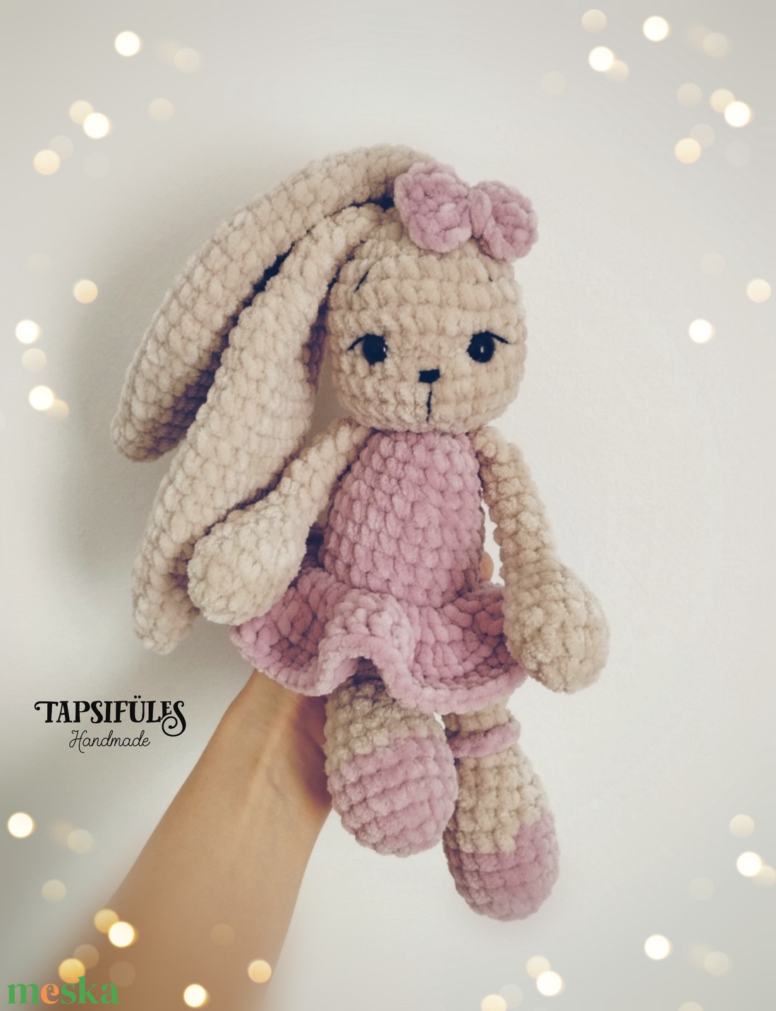 Horgolt nyuszi nyúl amigurumi - Meska.hu