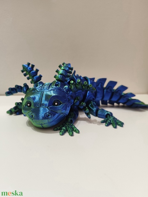 3D Robot axolotl- Meska.hu