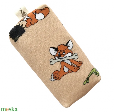Vuk a kis róka mintás, bélelt papírzsebkendő tartó - GYEREKNAP ...