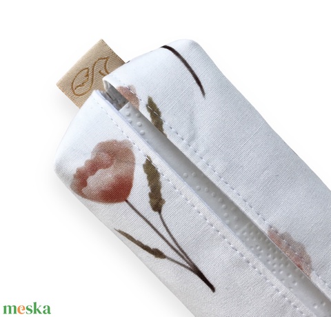 Pipacs mintás, prémium pamut papírzsebkendő tartó - PEDAGÓGUS NAP ...