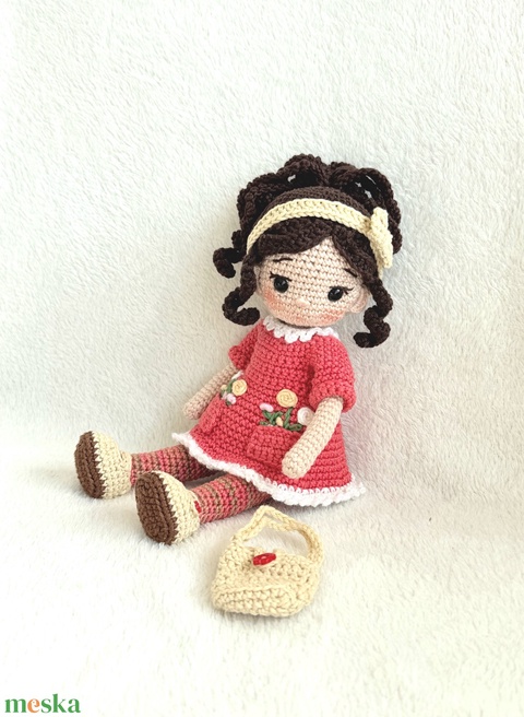 Amigurumi Liza baba- Meska.hu