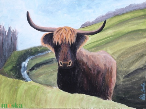 Highland Cow- Meska.hu