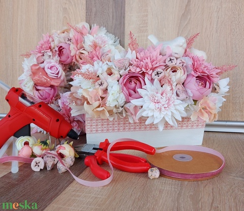 Workshop -Tavaszi Koszorú/Asztaldísz -- Meska.hu