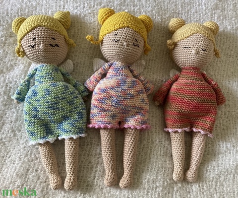 Angyali Horgolt baba- Meska.hu