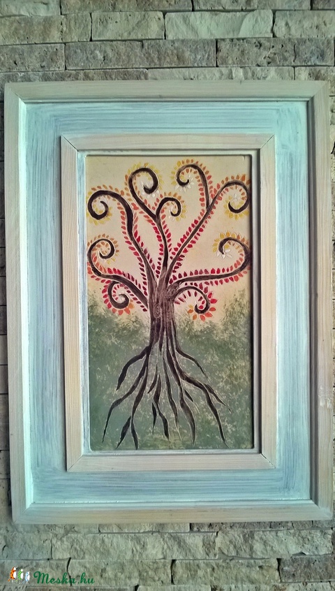 ,Életfa" Kerámia Kép - Meska.hu