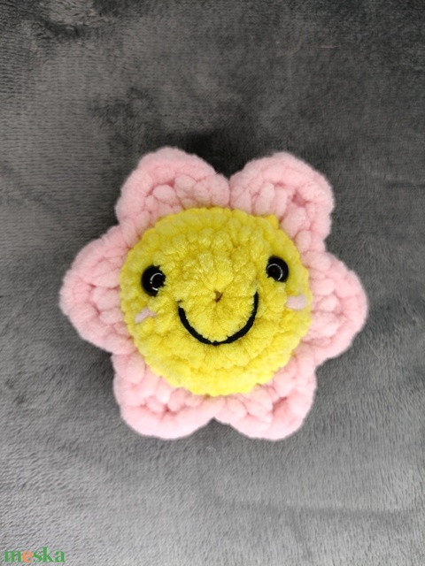 Horgolt virág- Meska.hu