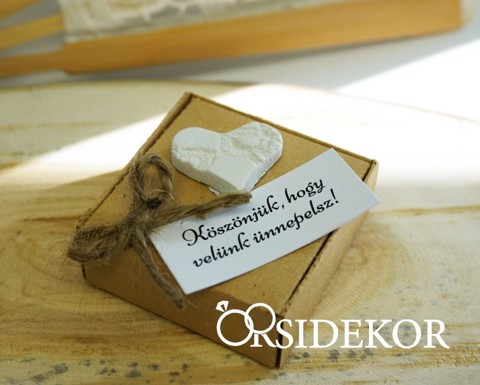 Köszönetajándék-doboz vintage stílusban- Meska.hu