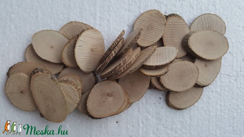 Ovális fakorong- Meska.hu