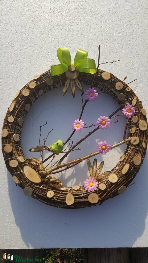 Tavaszi álom... koszorú- Meska.hu