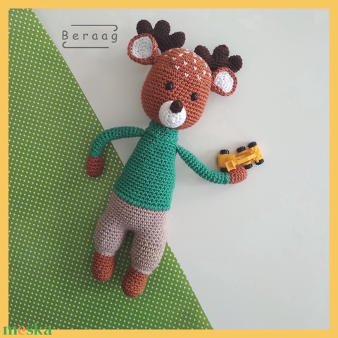 Rudolf a rénszarvas- Meska.hu