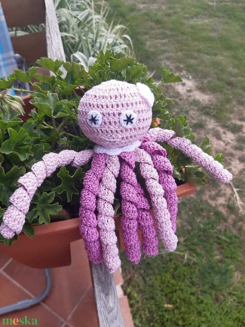 Horgolt polip "Tina"- Meska.hu