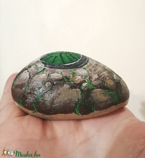 3D tó - csodakavics. Kavicsfestmény / festett kavics- Meska.hu