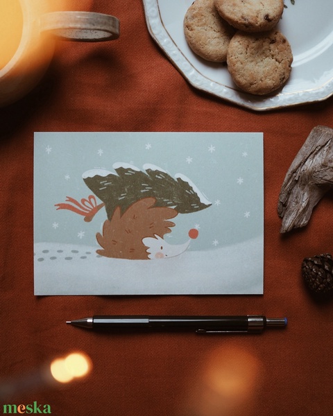 KARÁCSONY // süni - A6 print- Meska.hu