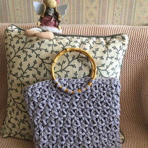 AKCIÓ Jázmin mintás horgolt táska- Meska.hu