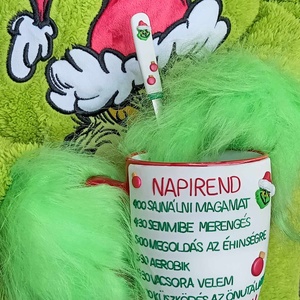 Grincs dekoráció, grincses ajándékok - Meska.hu