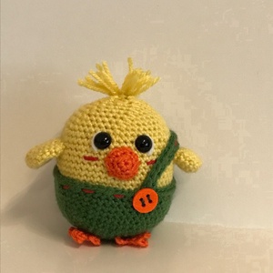 Plüss csibe és horgolt csibe - Meska kézműves piactér