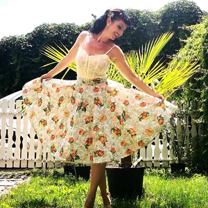 Pinup Rockabilly ruha cicás - Meska.hu