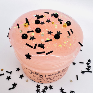 Jelly peach boba - Zselés barack boba gyöngy slime - Jelly slime ...